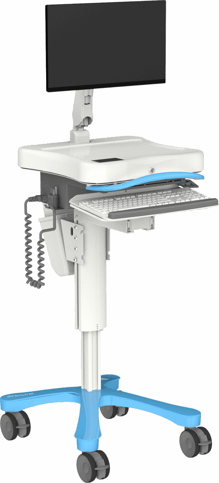 Encore™ Best Lightweight Mobile Medical Cart Workstation | Enovate
