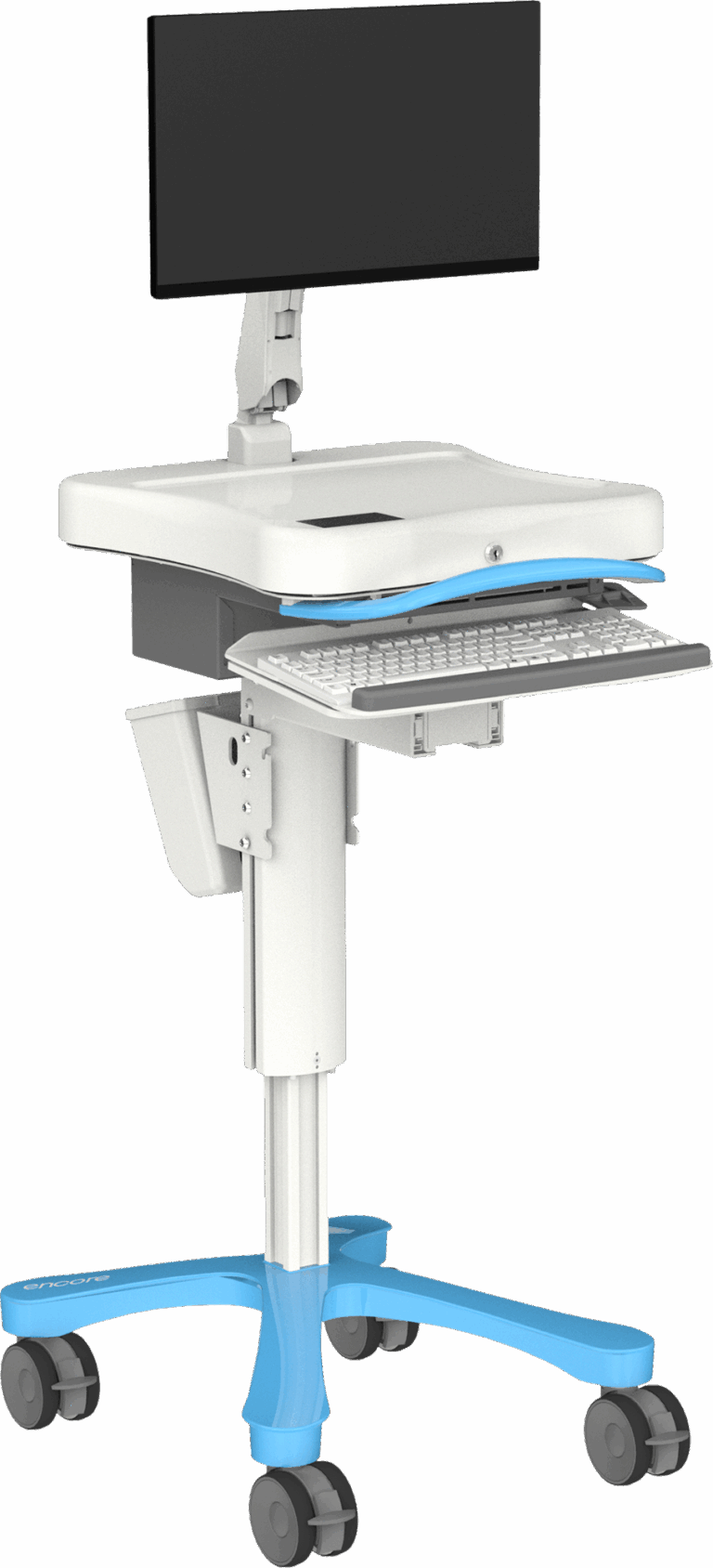 Encore™ Best Lightweight Mobile Medical Cart Workstation | Enovate