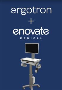 Encore™ Best Lightweight Mobile Medical Cart Workstation | Enovate